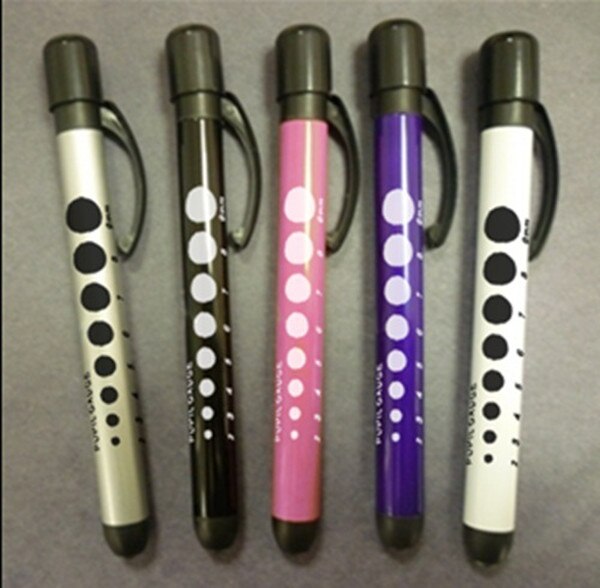 Pink Aluminum Reusable Pen Light with Pupil Gauge | The Mizzou Store