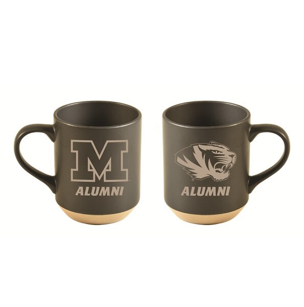 Matte Black Tiger Head Alumni 16oz Mug | The Mizzou Store