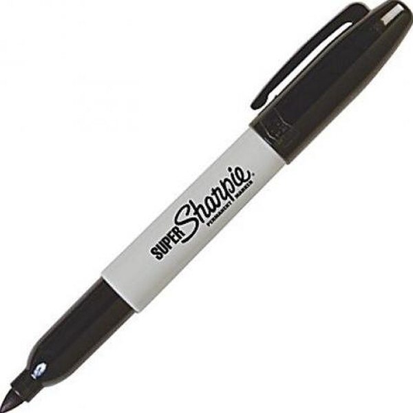Black Super Fine Point Sharpie Permanent Marker | The Mizzou Store