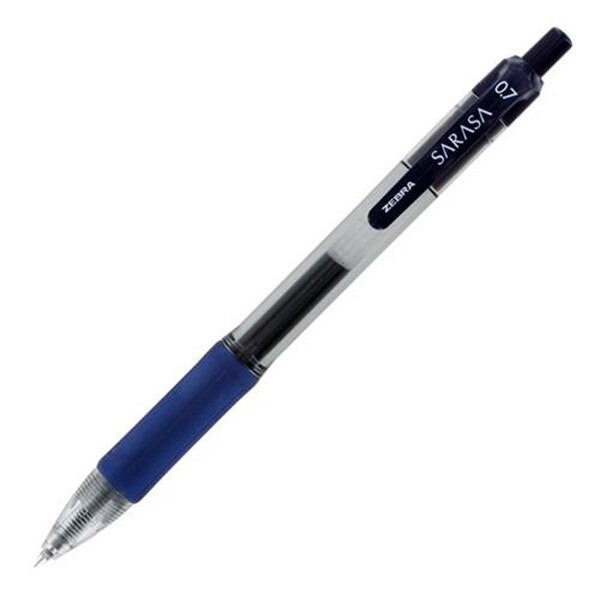Zebra Sarasa Navy Blue Retractable Gel Pen | The Mizzou Store