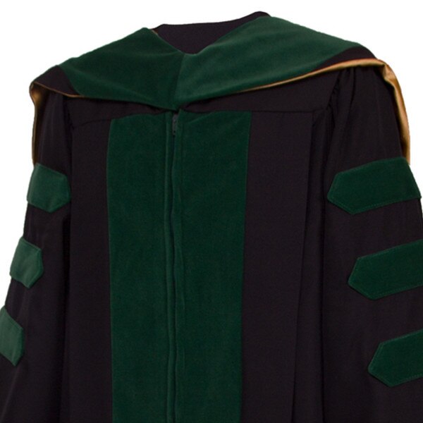 Doctoral Green Medicine Velvet Hood | The Mizzou Store