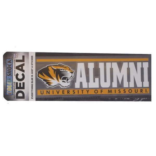 3.5"x5" Tiger Head University of Missouri Alumni Decal | The Mizzou Store