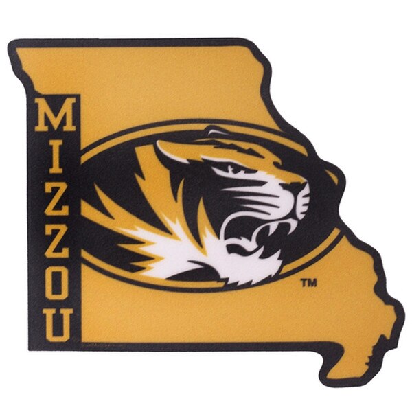 Mizzou Oval Tiger Head Missouri State Vinyl | The Mizzou Store