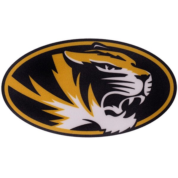 4.5"x2.5" Oval Tiger Head Sticker | The Mizzou Store